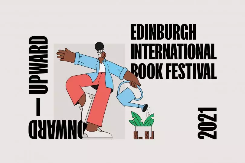 Ako štúdio Tangent vytvorilo vzdorovito pozitívnu značku pre Medzinárodný knižný festival v Edinburghu 1009_2