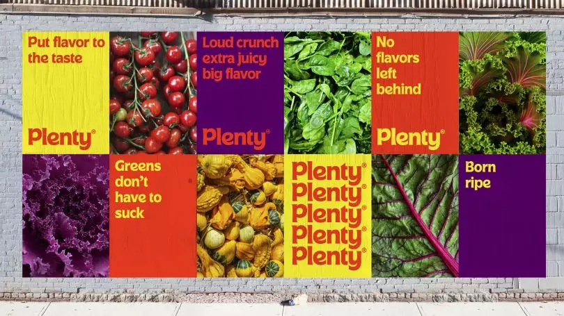 Nakahanap ng kaginhawaan ang &Walsh sa rebrand para sa Plenty, isang sustainable indoor vertical farming company 1019_2