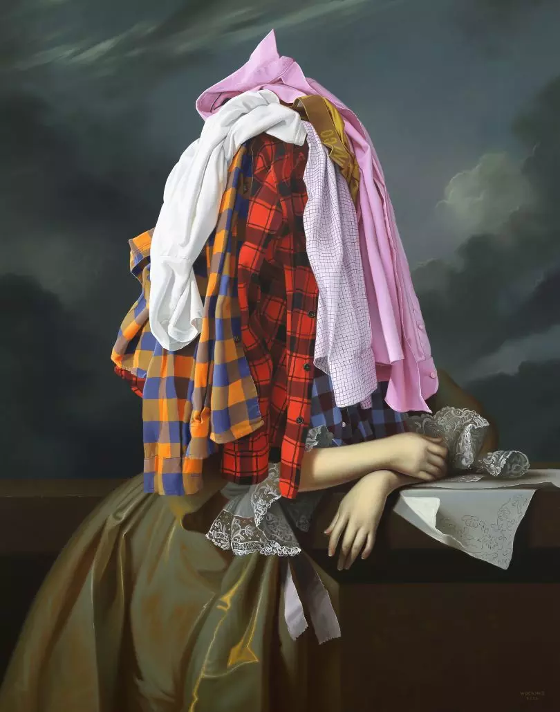 Menininko drabužių spinta: Mary Greene (pagal Copley), 2022 © Shawn Huckins