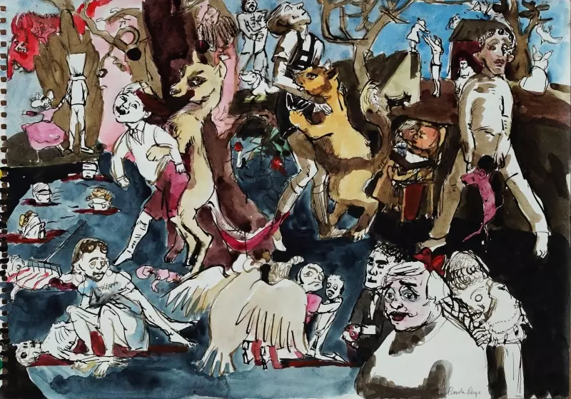 Paula Rego: The Sketchbooks: Rare chance to see the artist's research for her paintings