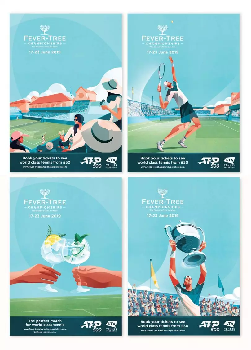 A Form a „tökéletes nyári napot” ünnepli a teniszrajongók számára a Fever-Tree kampányban 10252_2