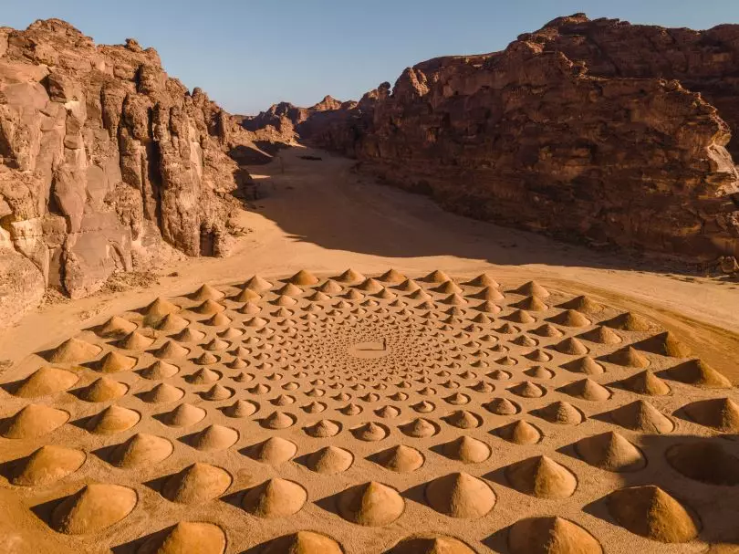 Jim Denevan Desert X AlUla 2022, фото Лэнса Гербера