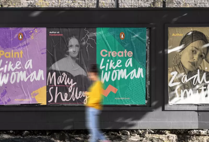 Penguin ၏ အမျိုးသမီးစာရေးဆရာများ၏ ဂုဏ်ပြုပွဲအတွက် Fieldwork သည် 'Like A Woman' campaign ကို ဒီဇိုင်းဆွဲသည်