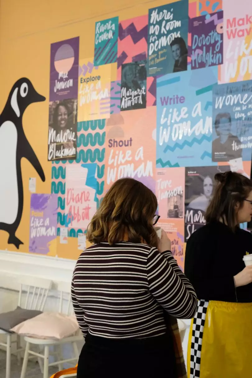 Fieldwork ngrancang kampanye 'Like A Woman' kanggo perayaan Penguin babagan panulis wanita 10314_6