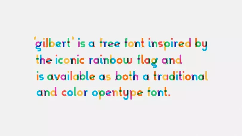 Gururla Yazın: İkonik sanatçı Gilbert Baker'ın hayatını kutlayan tipografik bir proje 10454_11