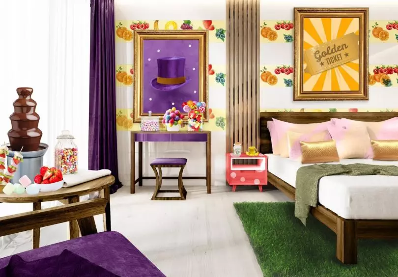 Bucurați-vă de un sejur la hotel inspirat de Willy Wonka, în timp ce îndrăgitul film își sărbătorește a 50-a aniversare 1065_1
