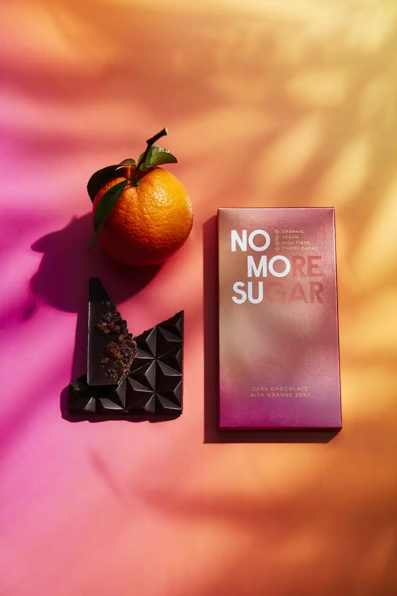 Here Design creates nature-inspired visual identity for new sugar-free chocolate  1106_1