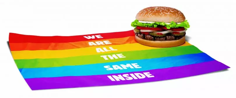 Burger King Pride Whopper