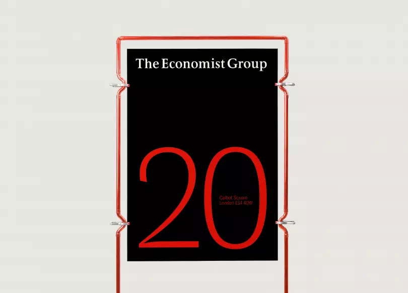 The Economist Group အတွက် Wolff Olins ၏ အမှတ်တံဆိပ်သည် ဂျာနယ်လစ်ဇင်ထက် ၎င်း၏ 'အယ်ဒီတာ့အာဘော်ဆိုင်ရာ သမာဓိ' ကို တည်ဆောက်သည်။ 1179_1