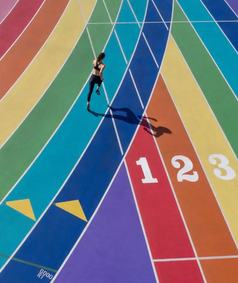 تحول سلسلة ألوان إيلانا باركوسكي التصوير الفوتوغرافي الرياضي إلى شكل فني نابض بالحياة 1199_1