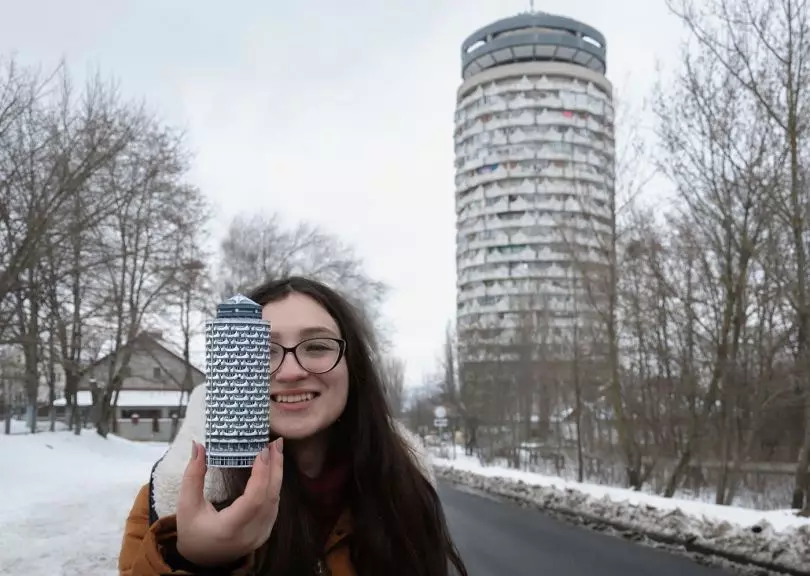 Chisinau. „Romanița“ Collective Housing Tower. Mynd eftir Mihail Kalarashan fyrir Zupagrafika. 2017. ©Zupagrafika. Allar myndir © Zupagrafika 2012-2017. Aðalmynd: Chisinau. „Romanița“ Collective Housing Tower. Mynd eftir Mihail Kalarashan fyrir Zupagrafika. 2017. ©Zupagrafika