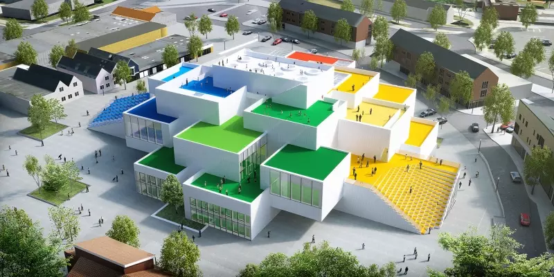 LEGO House: Даниядағы кірпіштен жасалған жаңа үй, ол LEGO-ның соңғы тәжірибесін ұсынады