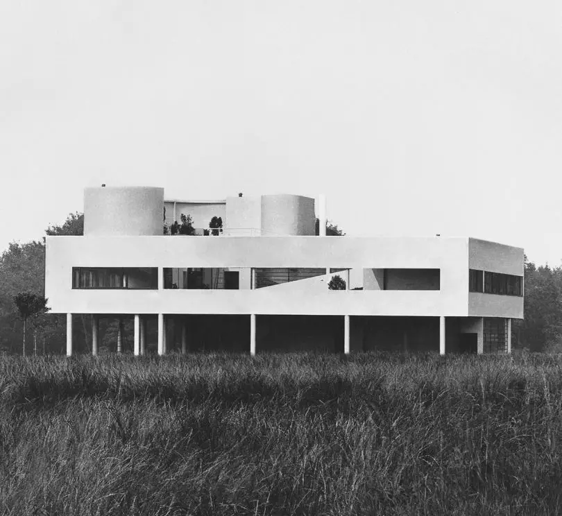 Le Corbusier: Villa Savoye, Poissy, Francja, 1929. Zdjęcie: Fondation Le Corbusier