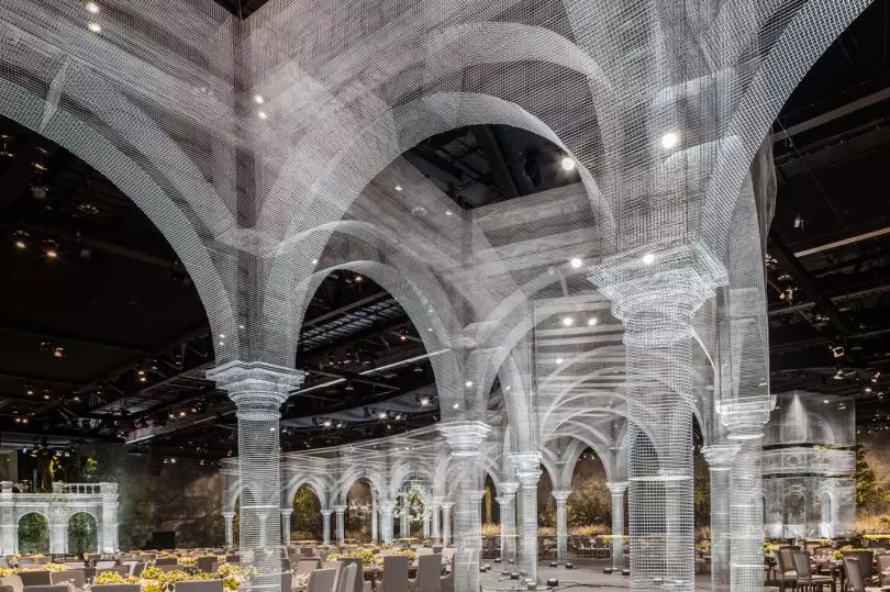 A colossal arquitetura renascentista de Edoardo Tresoldi meticulosamente construída em malha de arame 1224_4