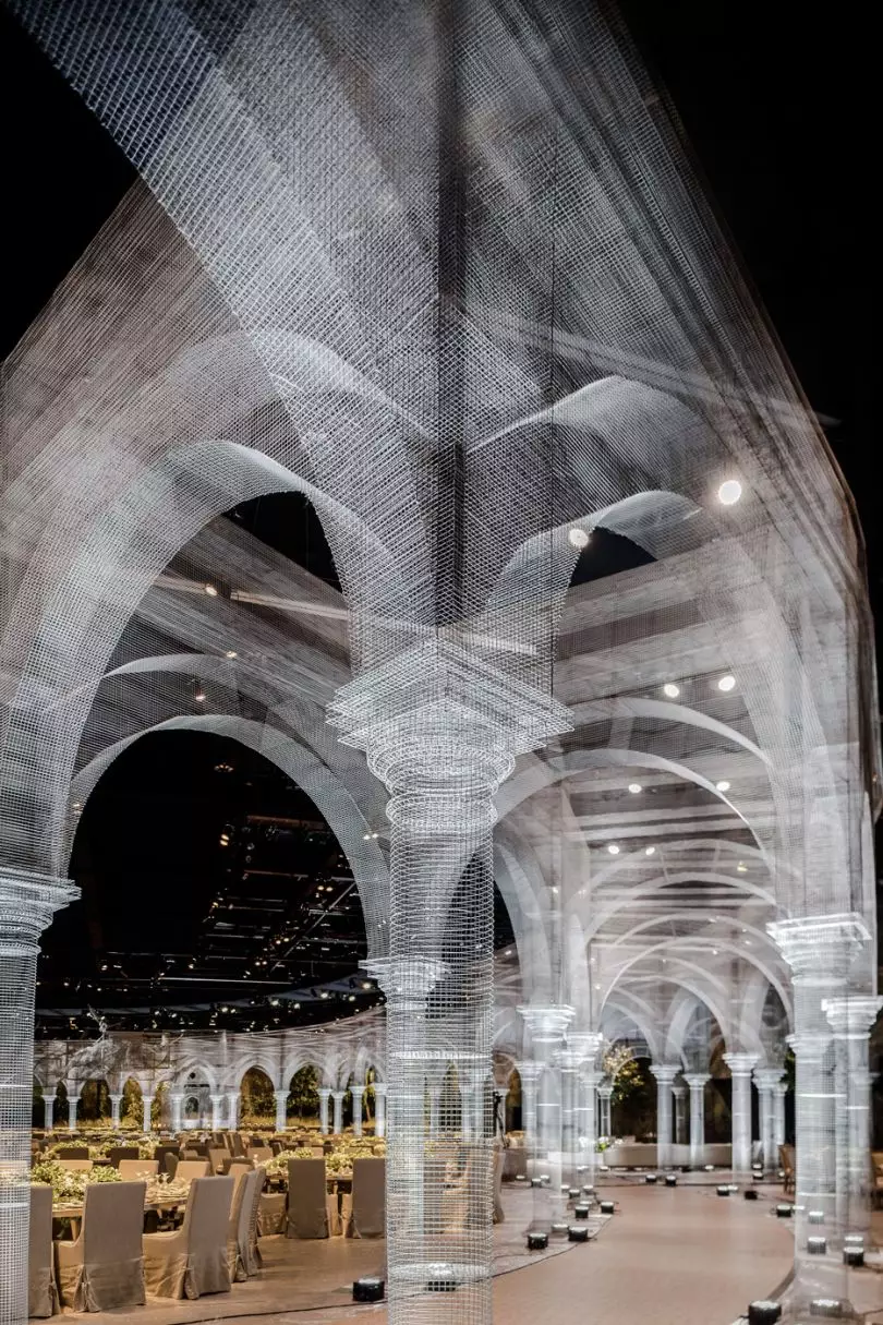 A colossal arquitetura renascentista de Edoardo Tresoldi meticulosamente construída em malha de arame 1224_6