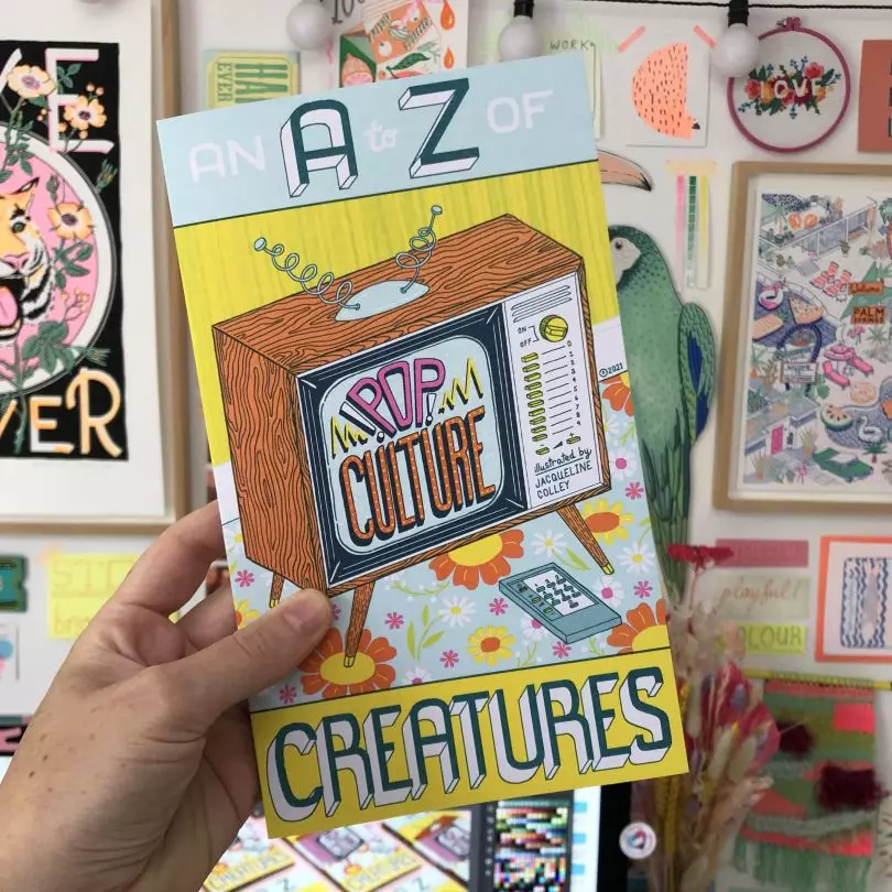 La A-Z di creature della cultura pop e la A-Z di creature della cultura pop © Jacqueline Colley