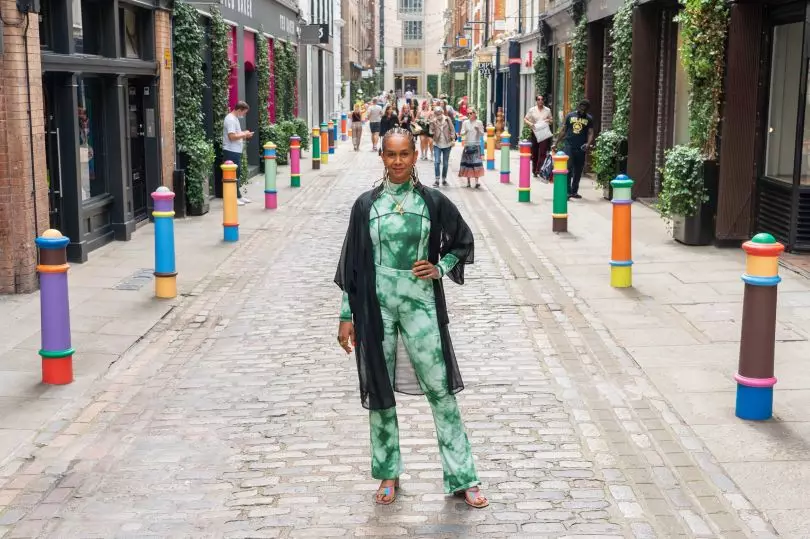 Lakwena brings her acid-bright, type art to Covent Garden in a takeover of optimism 1264_3