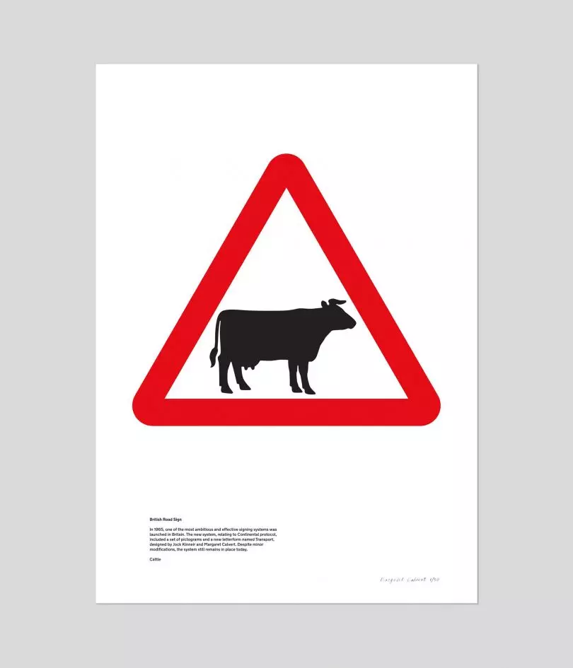 Bag-ong mga screenprint ni Margaret Calvert nagsaulog sa iconic nga status sa British Road Signs 1281_3