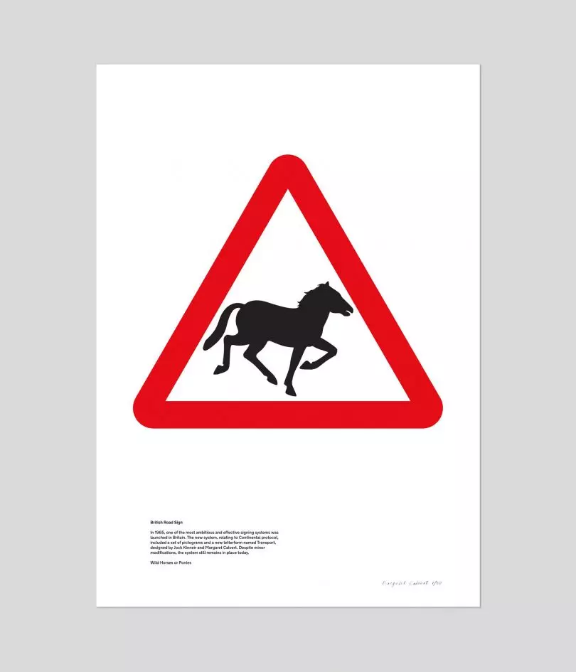 Bag-ong mga screenprint ni Margaret Calvert nagsaulog sa iconic nga status sa British Road Signs 1281_5