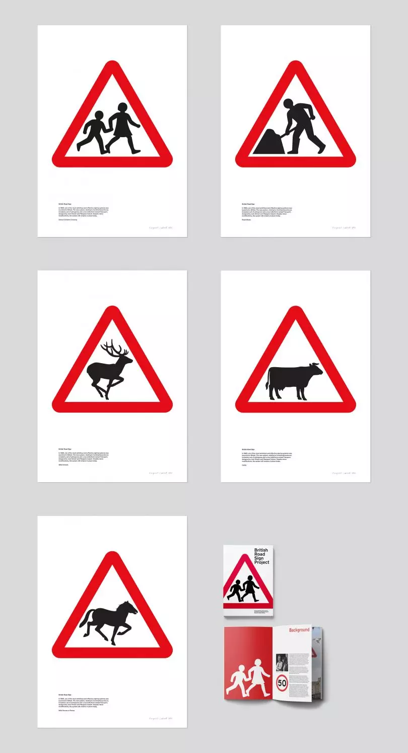 Screenprint baru oleh Margaret Calvert merayakan status ikonik dari British Road Signs 1281_6