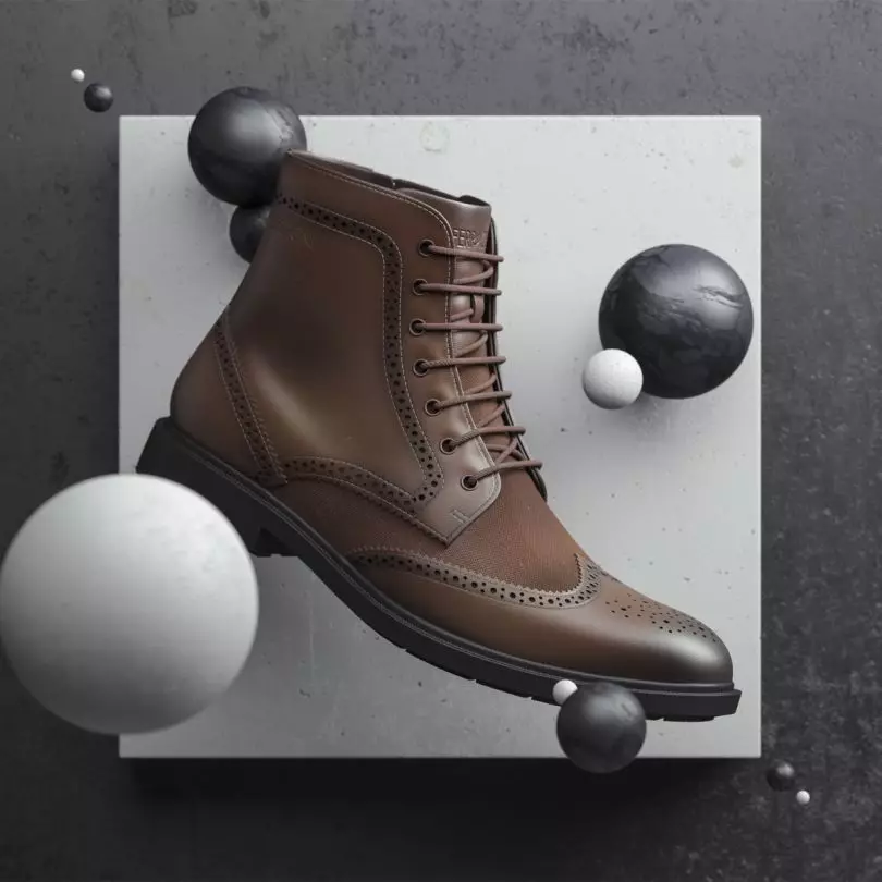 Fly Boot Key Visual af Mateus Morgan, vinder i Computer Graphics and 3D Model Design Category, 2018-2019