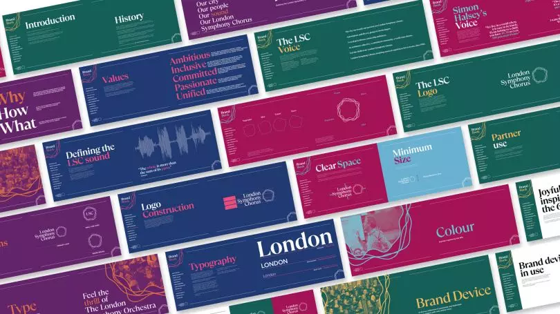 London Symphony Chorus gets a pitch-perfect rebrand inspired by sound waves and pop art 1355_3