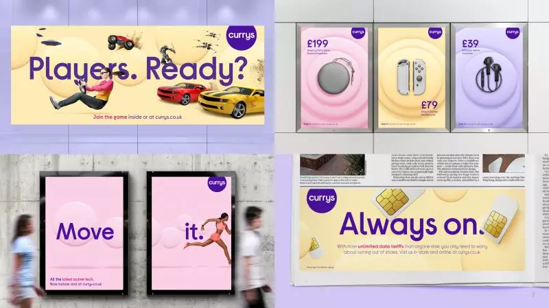 Rebrand 'caang sareng optimis' FutureBrand pikeun Currys nandaan bab énggal pikeun pangecér