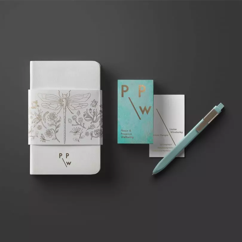 Peace and Presence Well-Being Branding af Lisa Winstanley er vinder i kategorien Grafik og visuel kommunikationsdesign, 2019 - 2020