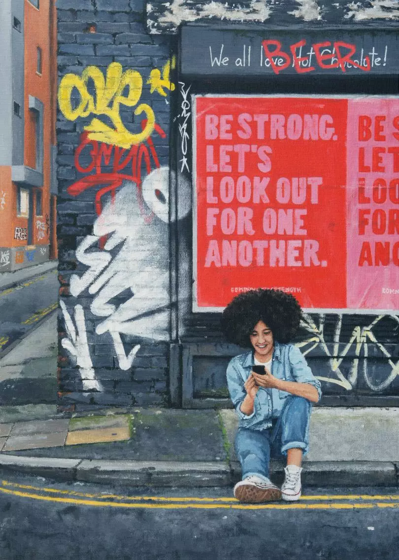 Be Strong, Northern Quarter, 2021 © Peter Davis