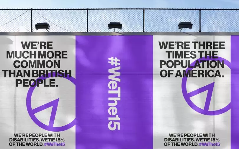 #WeThe15: Pentagram y adam&eveDDB crean identidad para el movimiento de inclusión de personas con discapacidad 1552_5