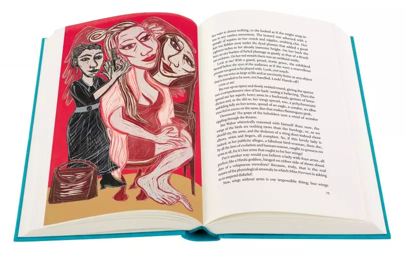 Eileen Cooper sobre la ilustración de Angela Carter para una nueva edición mágica de Nights at the Circus 1562_4