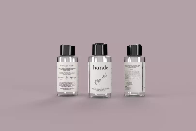 Hande - гэта новы дэзінфікуе сродак для рук, створаны ў рэжыме блакіроўкі для падтрымкі найбольш уразлівых слаёў насельніцтва 1574_5