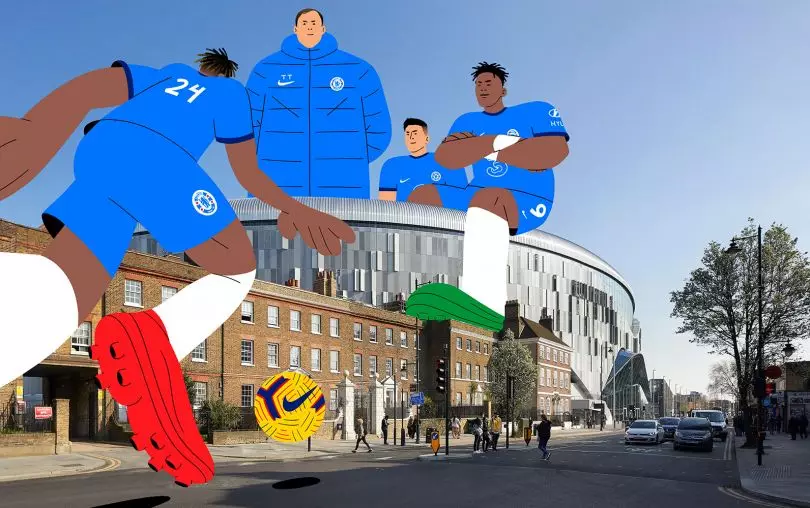 Big Blues în timp ce fotbaliștii lui Alva Skog de mărimea lui Godzilla preiau Londra 1623_3