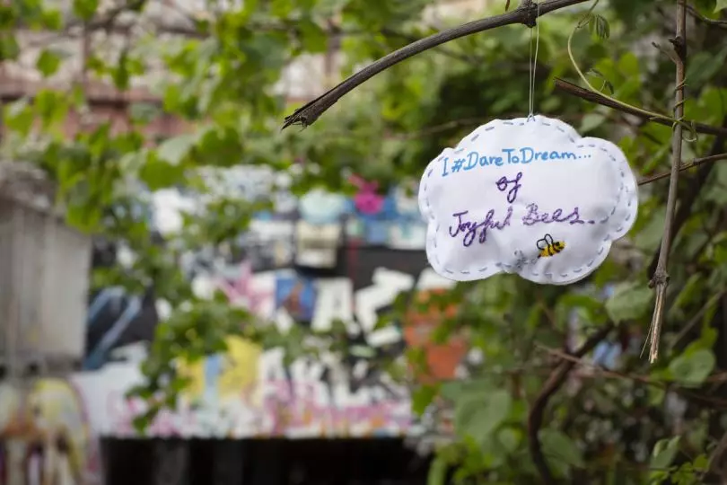 22 de setembro de 2019, Workshop de Craftivism Drop-in #DaretoDream, Heritage Open Days @ People's History Museum © Foto de Jonathan Cherry