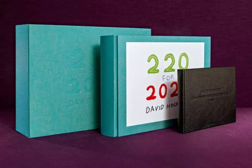หนังสือ Deluxe David Hockney รวบรวมฤดูกาลที่เปลี่ยนแปลงของปี 2020 166_3