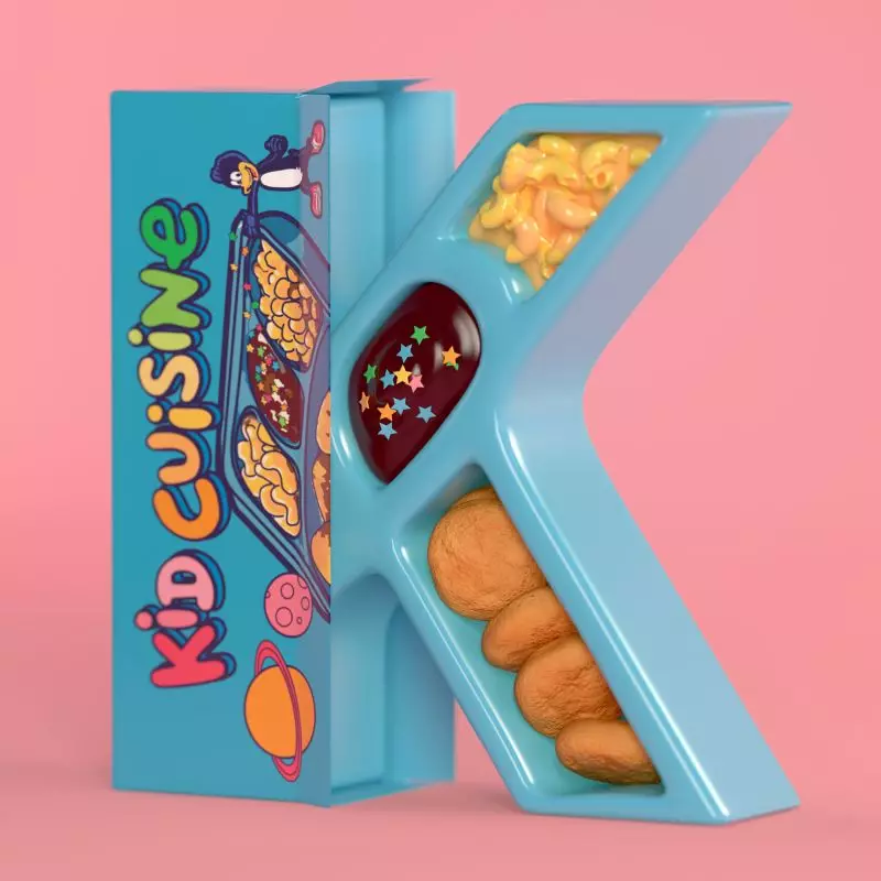 '90s Nibbles: Nuh Camp's reimagined alphabet inspired by nostalgia sweets and treats