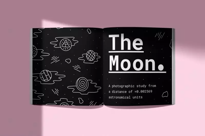 Tim Easley atopa un novo lado da Lúa no seu libro de fotografías lunares