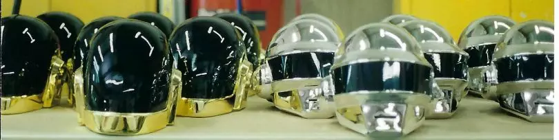 کلاه ایمنی مردم شهر برای Daft Punk's Electroma (با اجازه تونی گاردنر)