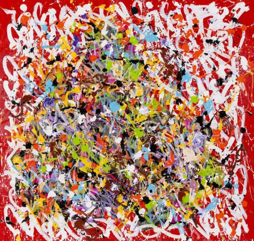 JonOne ing taun 1980-an ing New York, L'Art de Vivre lan kolaborasi karo Hennessy 1836_4