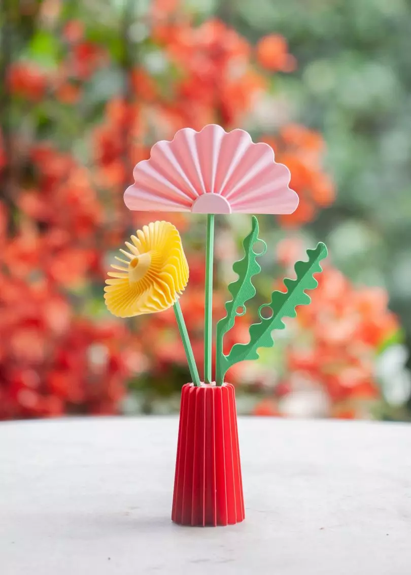 ຈຸດເດັ່ນກ່ຽວກັບ: Wow Mountain's joyful 3D printed bioplastic flowers and cacti 184_3