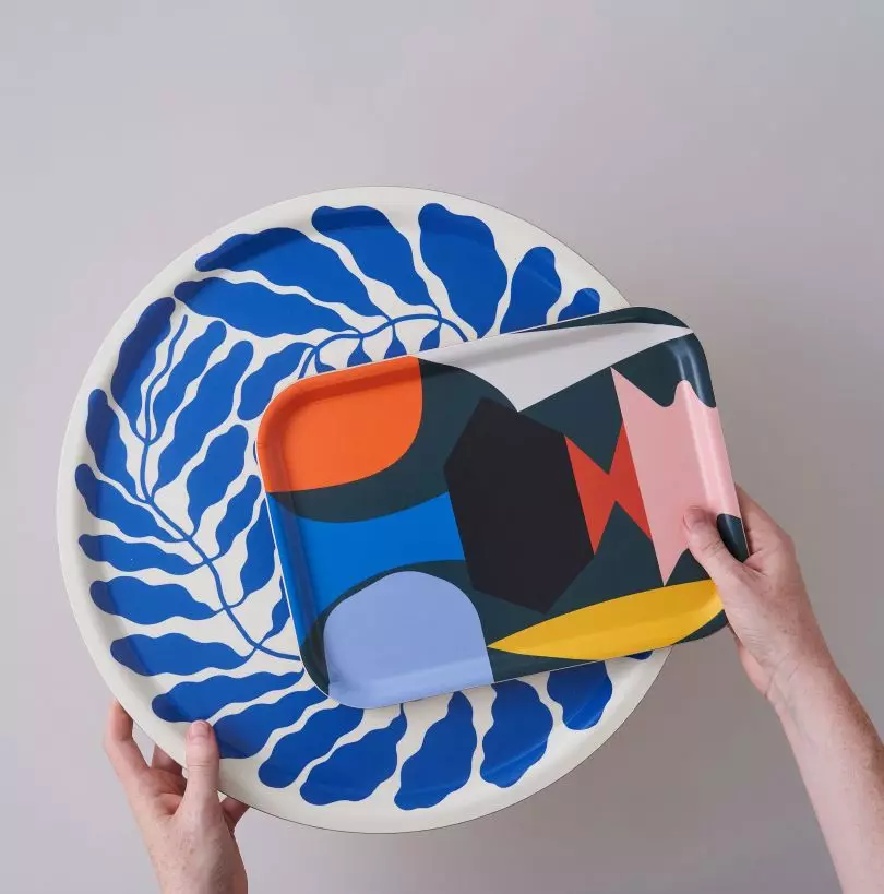 Art Trays by various artists via Wrap