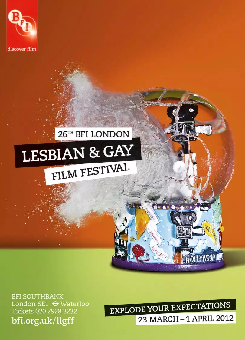 Gjurmimi i evolucionit të dizajnit të festivalit të filmit LGBTIQ+ të BFI-së, BFI Flare 1979_6