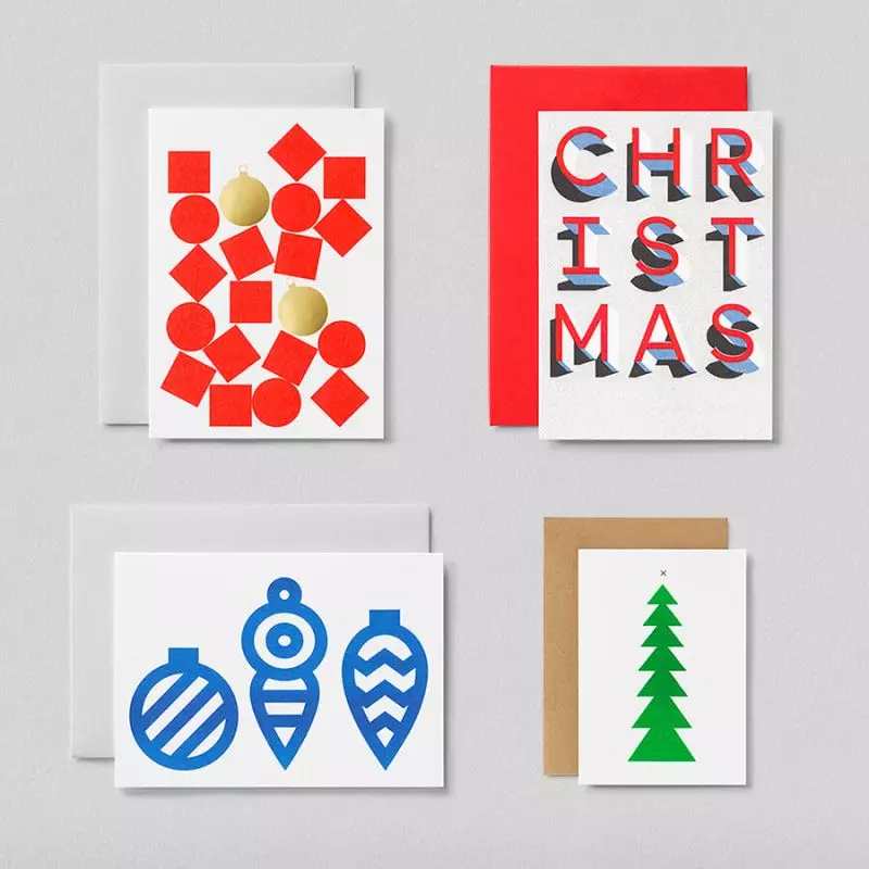 מדריך לכרטיסי חג המולד לשנת 2020 מאת מעצבים, מאיירים ויצרנים