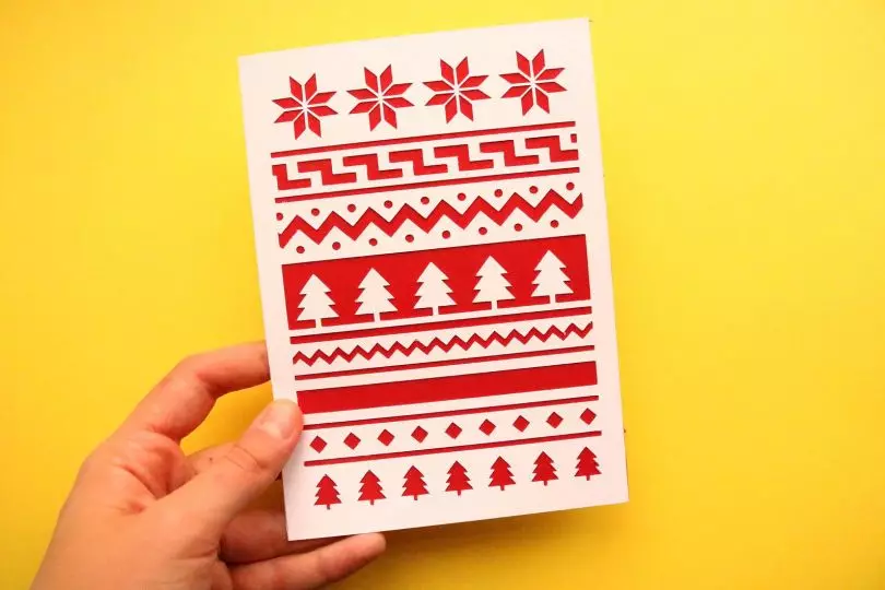 Божићне џемпер картице Елиота Булпета