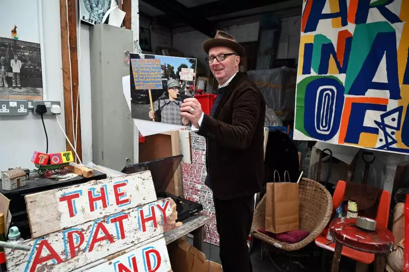 Bob dan Roberta Smith, foto oleh John Millar