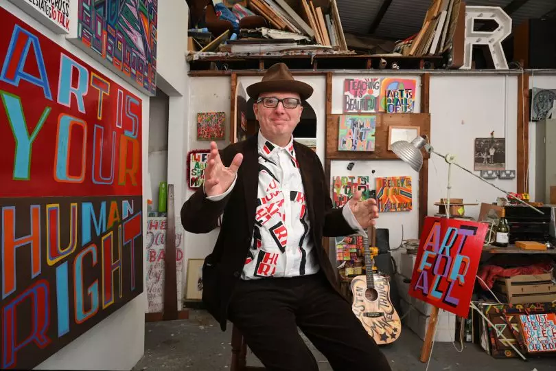 Bob și Roberta Smith, fotografie de John Millar