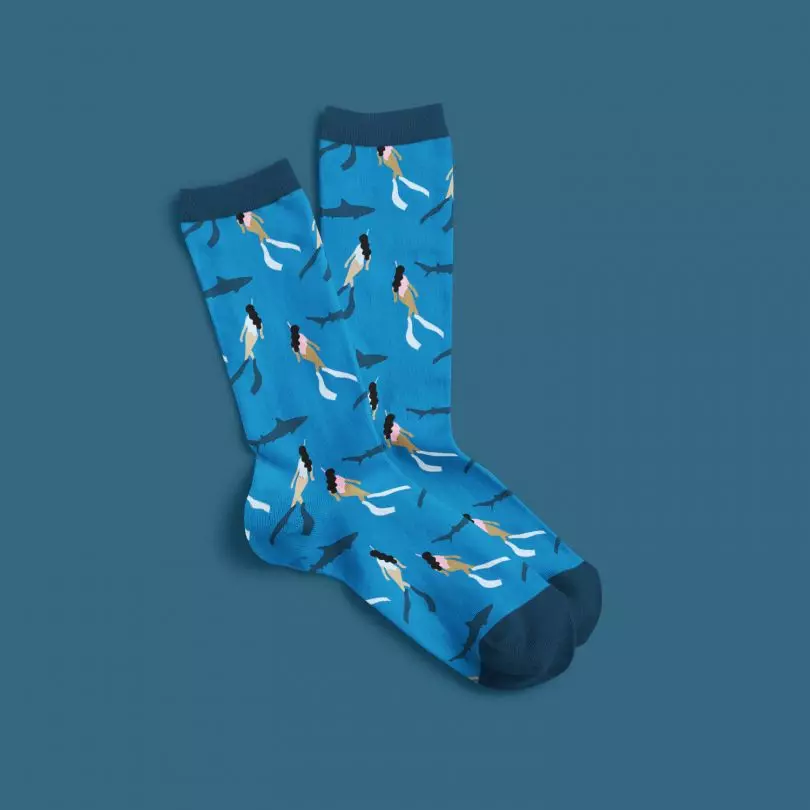 Put a Sock In It – nepriklausomų menininkų ir dizainerių sukurtos kojinės