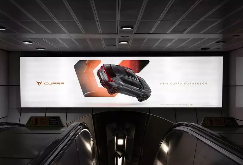 Droga5 London kreiert eine neue visuelle Identität für Cupra, die die Konventionen des Automobildesigns herausfordert 2010_4