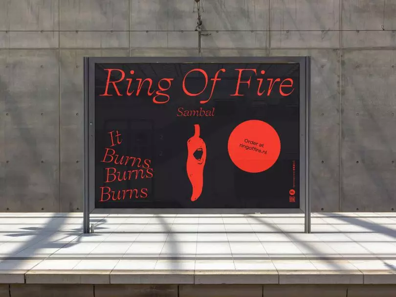 Studio desain TIN meluncurkan Ring of Fire, sambal pedas khas Indonesia yang 'membakar, membakar, membakar' 2071_1