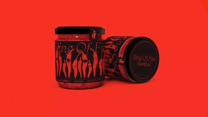 Inilunsad ng design studio na TIN ang Ring of Fire, isang maanghang na Indonesian chilli paste na 'nasusunog, nasusunog, nasusunog' 2071_6